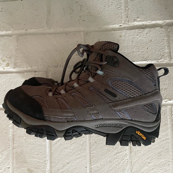 Merrell | Shoes | Merrell Womens Gray And Black Hiking Boots | Poshmark